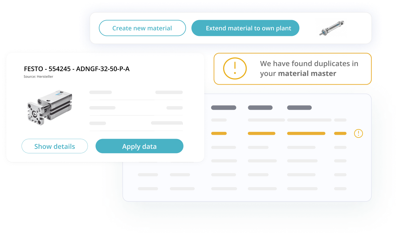SAP MDG and SPARETECH for efficient master data management